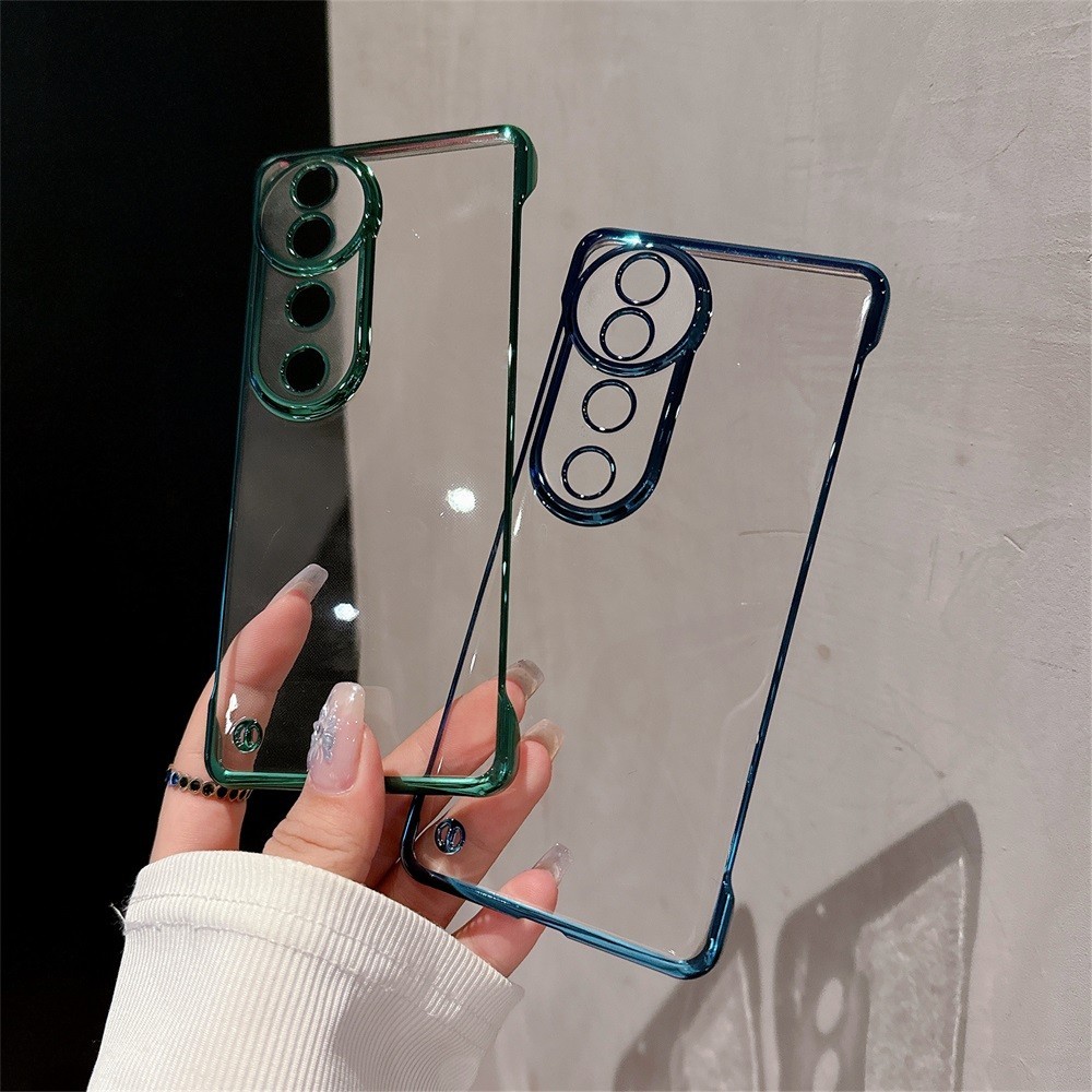 Ultra Thin Plating Frameless Case For vivo V40 V30 S19 S18 Pro V30Pro ...
