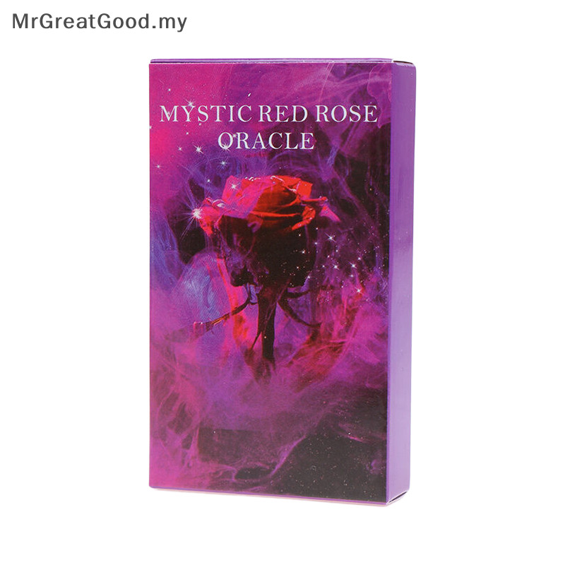 [MrGreatGood] Mystic Red Rose Oracle Deck Situations Deck Tarot Cards ...