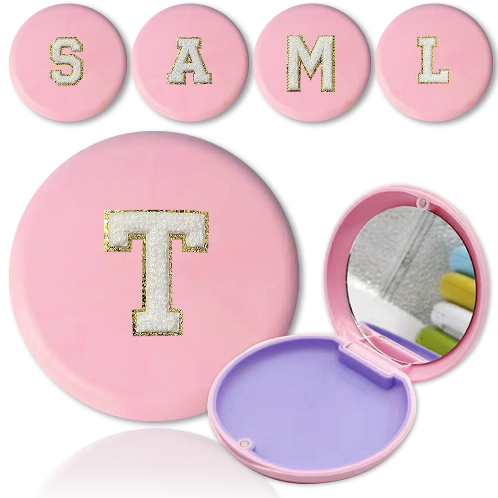 Storage Box Container Case Durable Fake Teeth Embroidery Label Brace ...