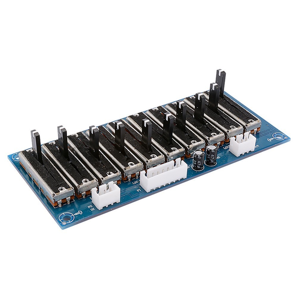 EQ Equalizer Board Stage Audio Preamplifier Stereo Preequalizer Power ...