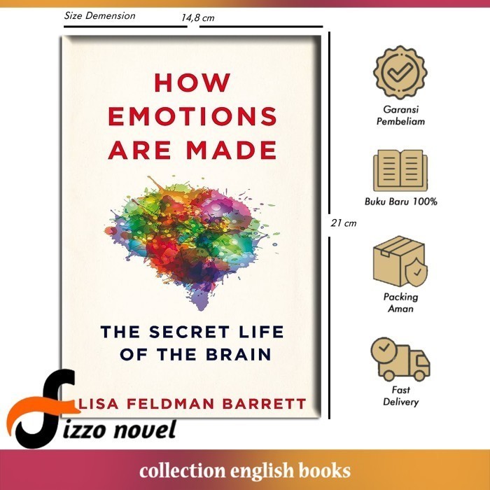 How Emotions Are Made - Lisa Feldman Barrett (English) | Shopee Malaysia