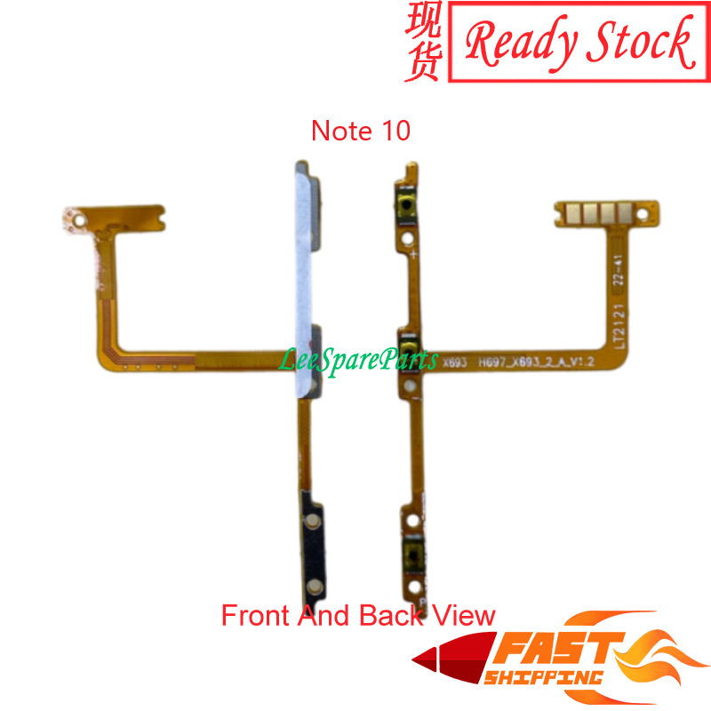 Infinix Note 10 Pro Power On Off Volume Switch Button Flex Ribbon For Replacement | Shopee Malaysia
