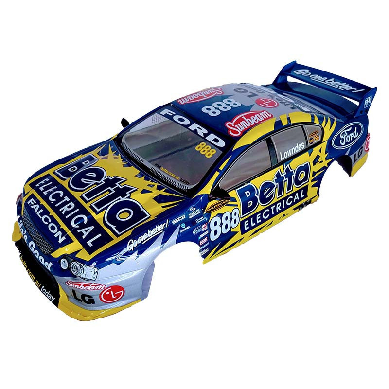 Colt 888 Betta Electrical Ford Falcon Racing 200mm Clear Body Set For 1 ...
