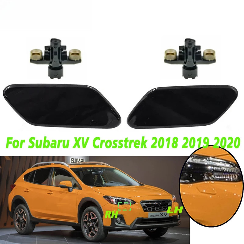 AutoPpart For Subaru XV Crosstrek 2018 2019 2020 Front Headlight Washer ...