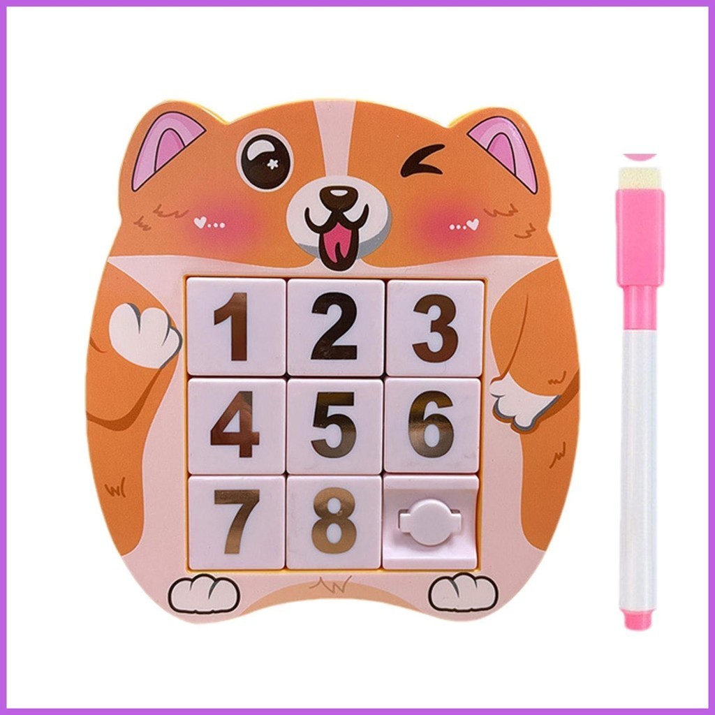 Slide Puzzles for Kids Digital Game Math Toy Preschool Learning Number ...