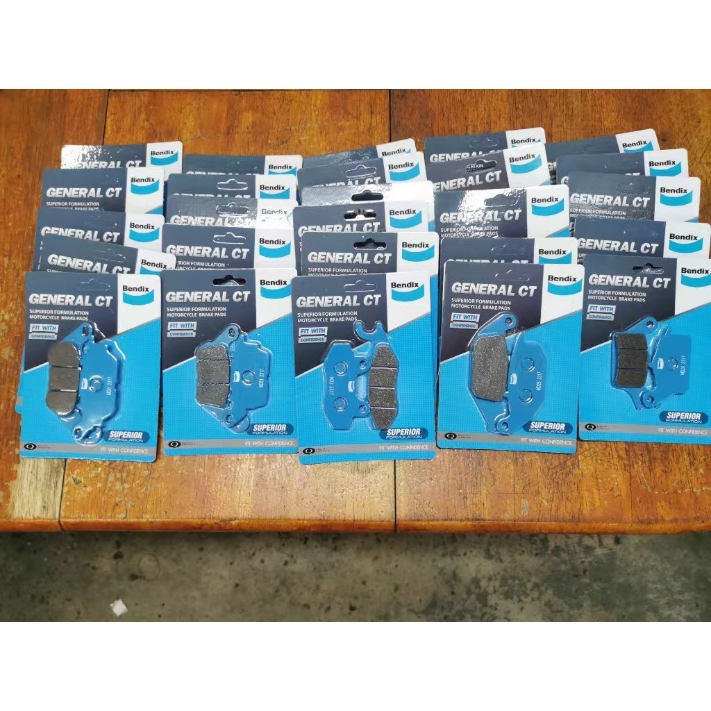 ORI 100% BENDIX BRAKE PAD YAMAHA LC135 Y15 Y16 Y125ZR LC135 5S N-MAX ...