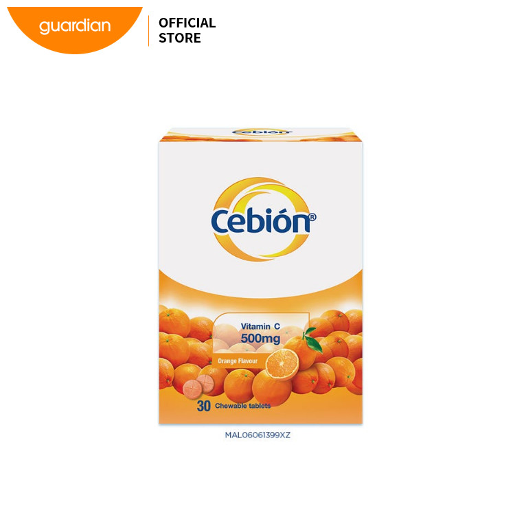 Cebion Chewable C 500mg (30's) | Shopee Malaysia