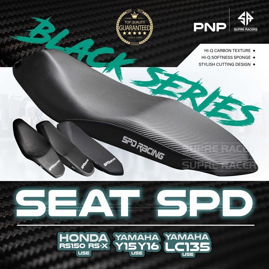 RS RSX Seat SPD RACING I Black Series Curve & Flat & Racing For RS150 ...