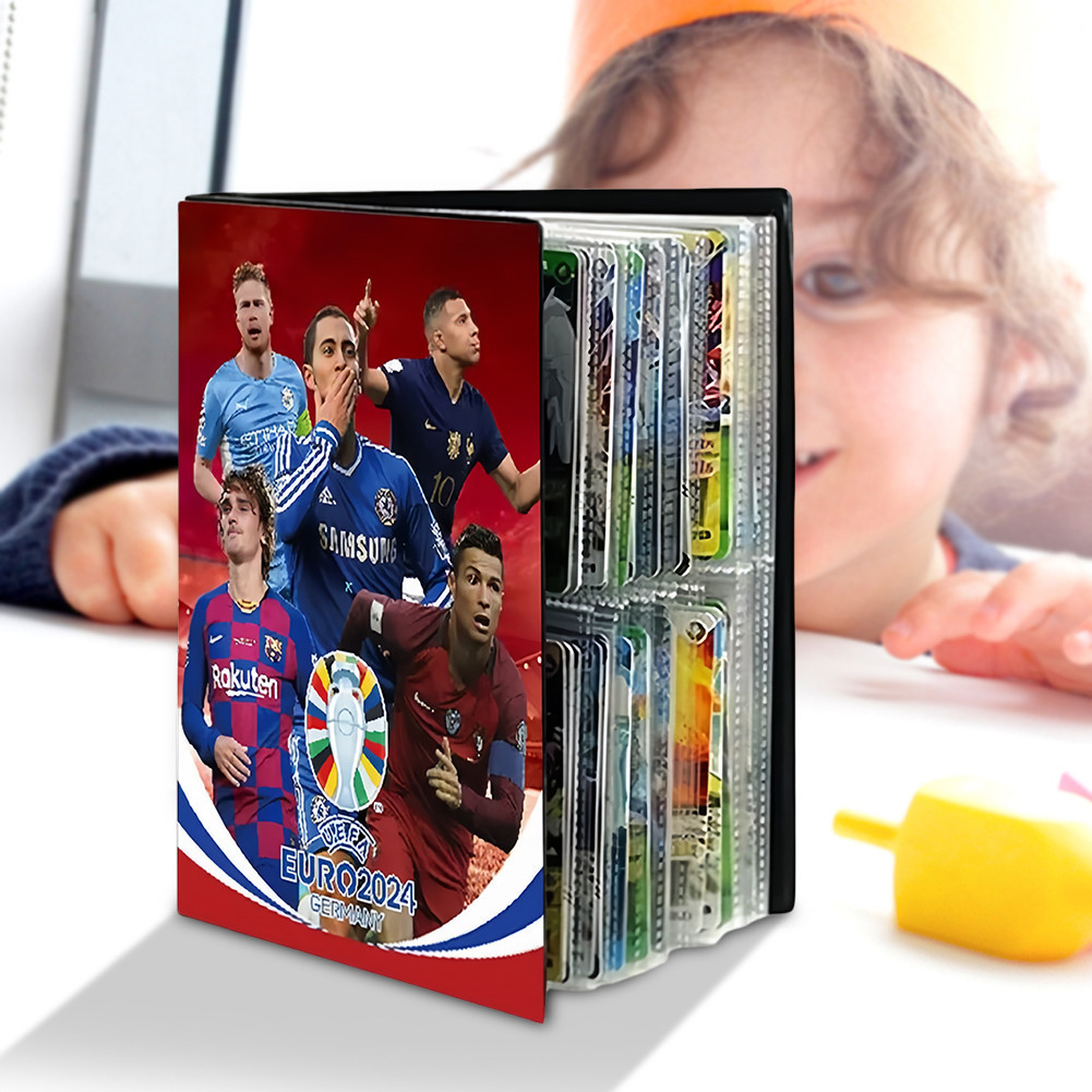 soccer Football Star player Card box Album Holder Binder 240 slots ...