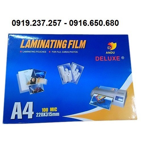 (1 Test Laminating Sheet) A4 plastic laminating paper - 80 mic (1 stack ...