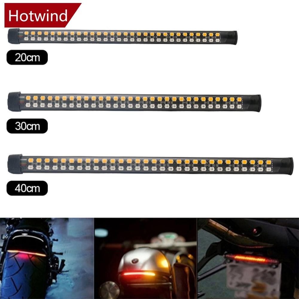 HOTWIND Motorcycle Light Bar Strip Tail Brake Stop Flowing Water Turn ...