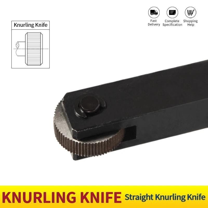 1pc 20mm x 18mm Straight Reticular Grain Knurling Knife Steel Lathe ...