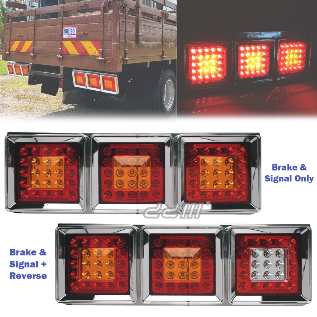 [READY STOCK] Hino Nissan UD Fuso Lorry LED Tail Lamp Tail Light Lampu ...