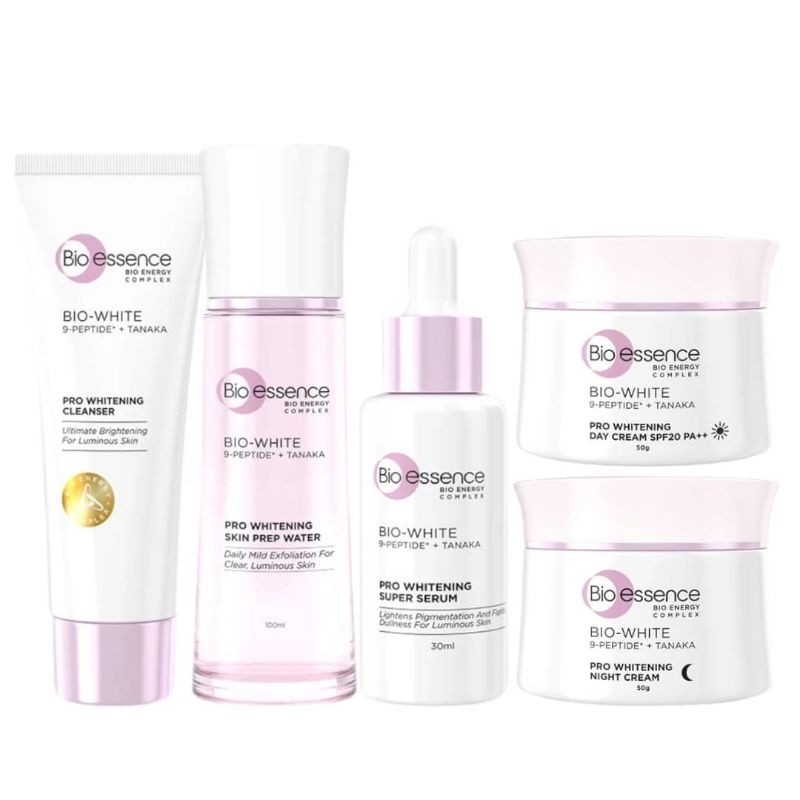 Bio Essence Bio-Essence Bio White Pro Whitening Tanaka Series Skincare ...