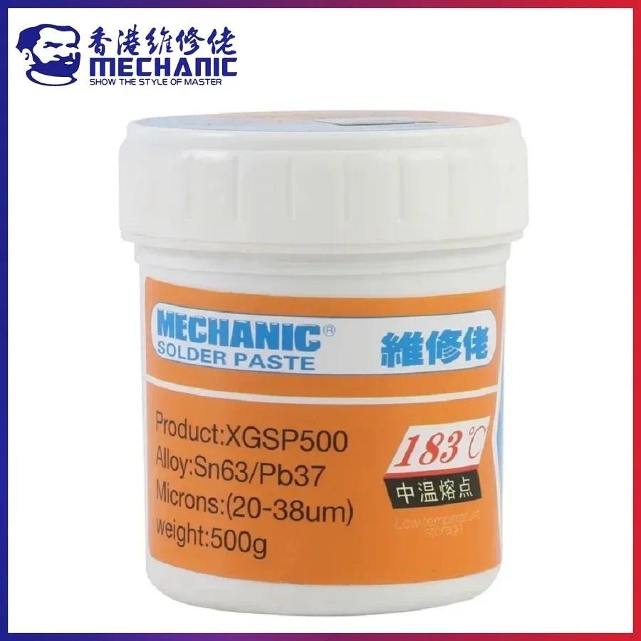 MECHANIC 500g Lead-Free Environmental Solder Tin Paste 183℃ Melting ...