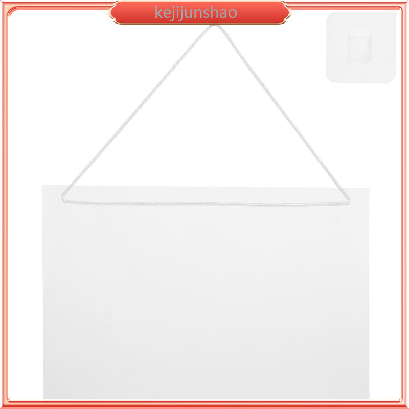 Acrylic Note Board Hanging Signs Home Message Office Memo Rewritable ...