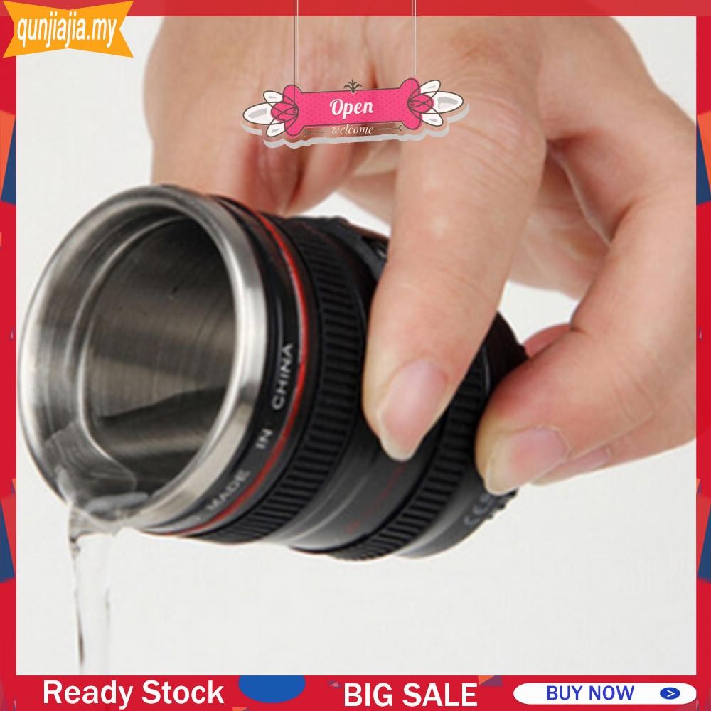 50ml Creative Mini Camera Lens Cup Mini Tea Mug Water Bottle | Shopee ...
