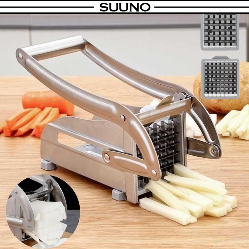 Stainless Steel French Fry Potato Chipper Cutter Potato Cutter French ...