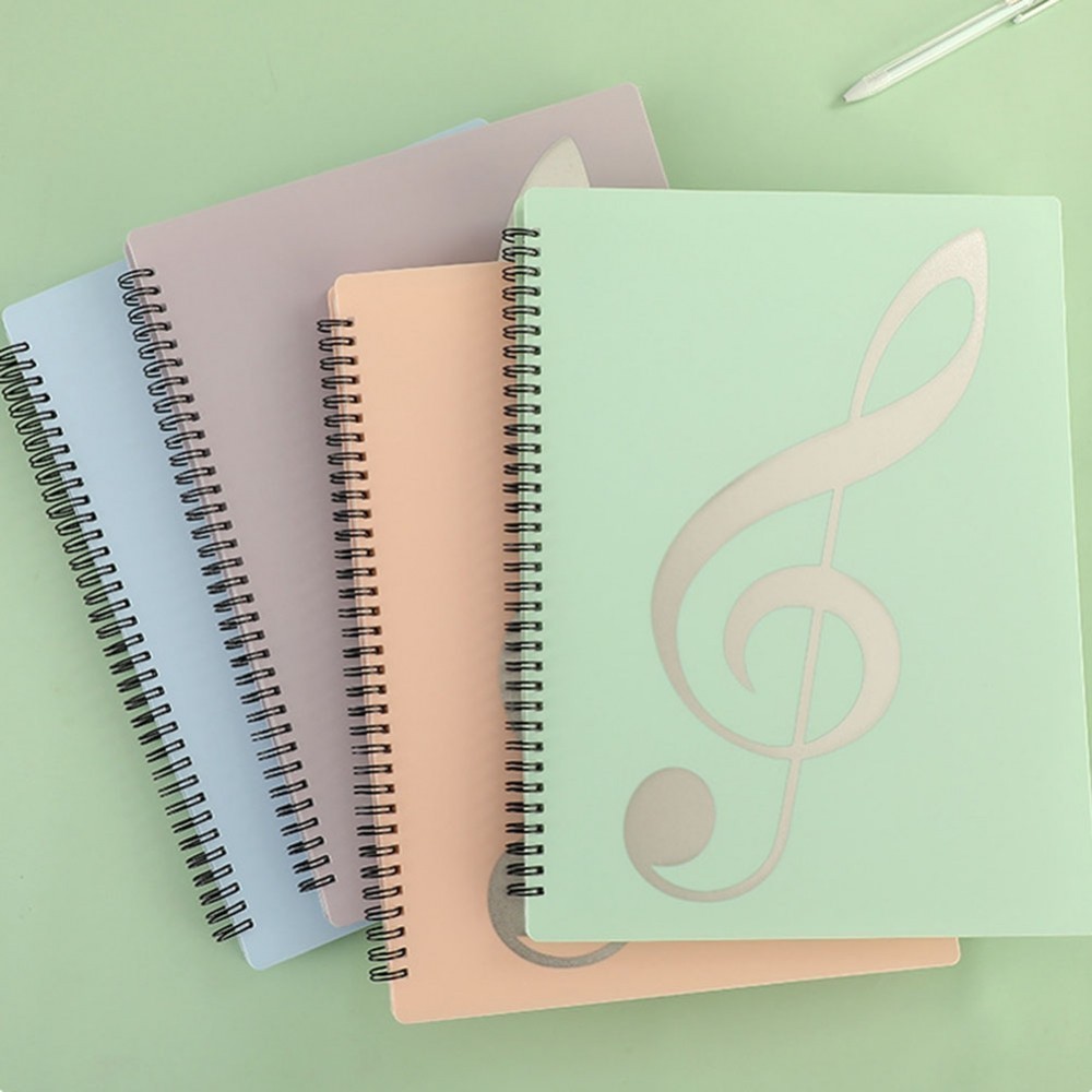 Flexible Notebook Page Turning Paper Sheet Staff Stave ABS Composition ...
