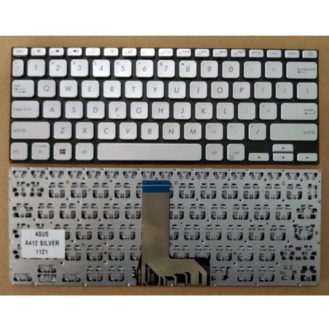 Asus Vivobook A412 X412 A412DA A412FL A412F Silver Keyboard | Shopee ...