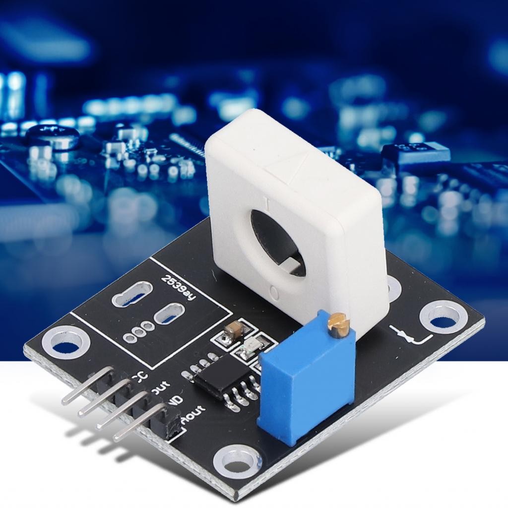 Sinhopsa 35A Short Over-Current Detector Protection Modules Hall Current Sensor Module 60mV/A ...