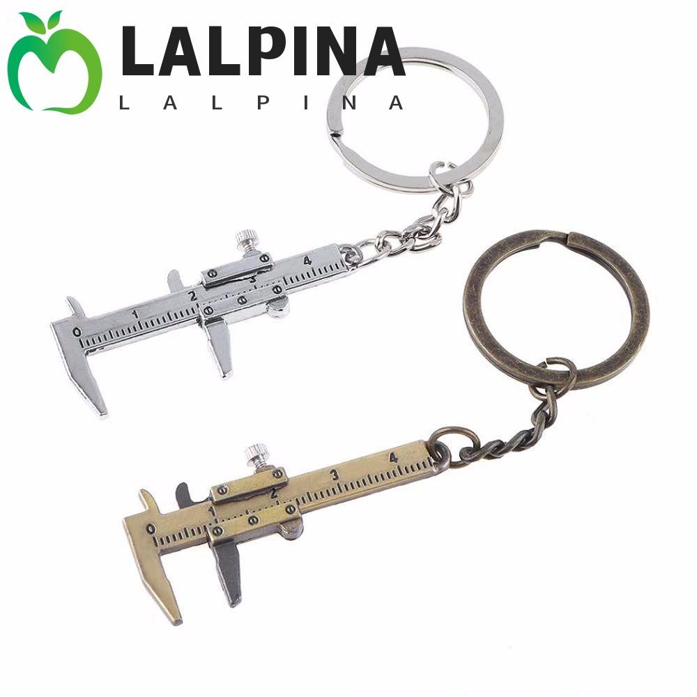 LALPINA Vernier Caliper Keychain Scale Keychain Adjustable Mini Vernier ...