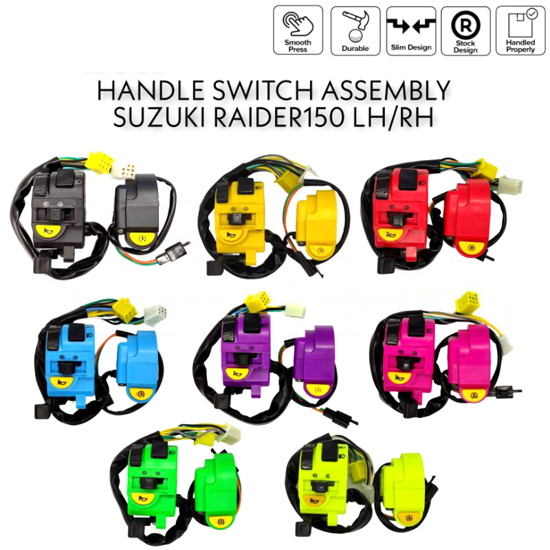 High Quality Handle Switch Assy Raider150 / 1 Set Handle Switch ...