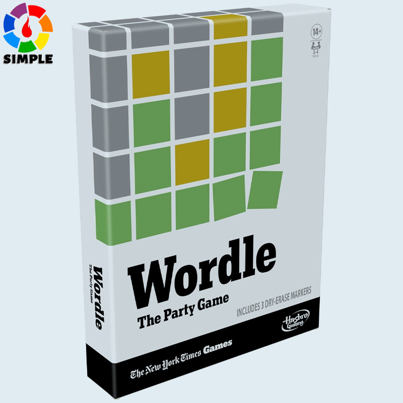 Wordle The Party Game for 2-4 Players, Official Wordle Board Game ...