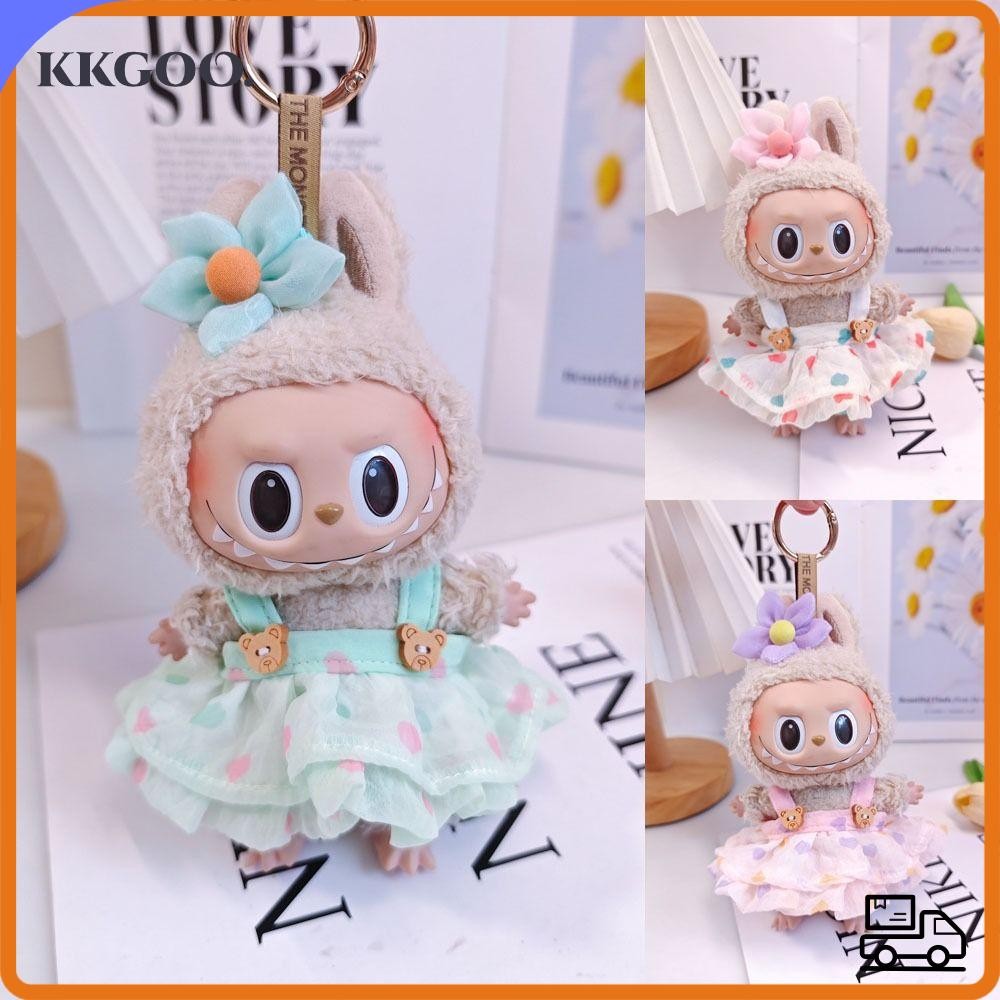KKGOO Labubu Doll Clothes, Labubu Time To Chill Filled Doll Cos Dress ...