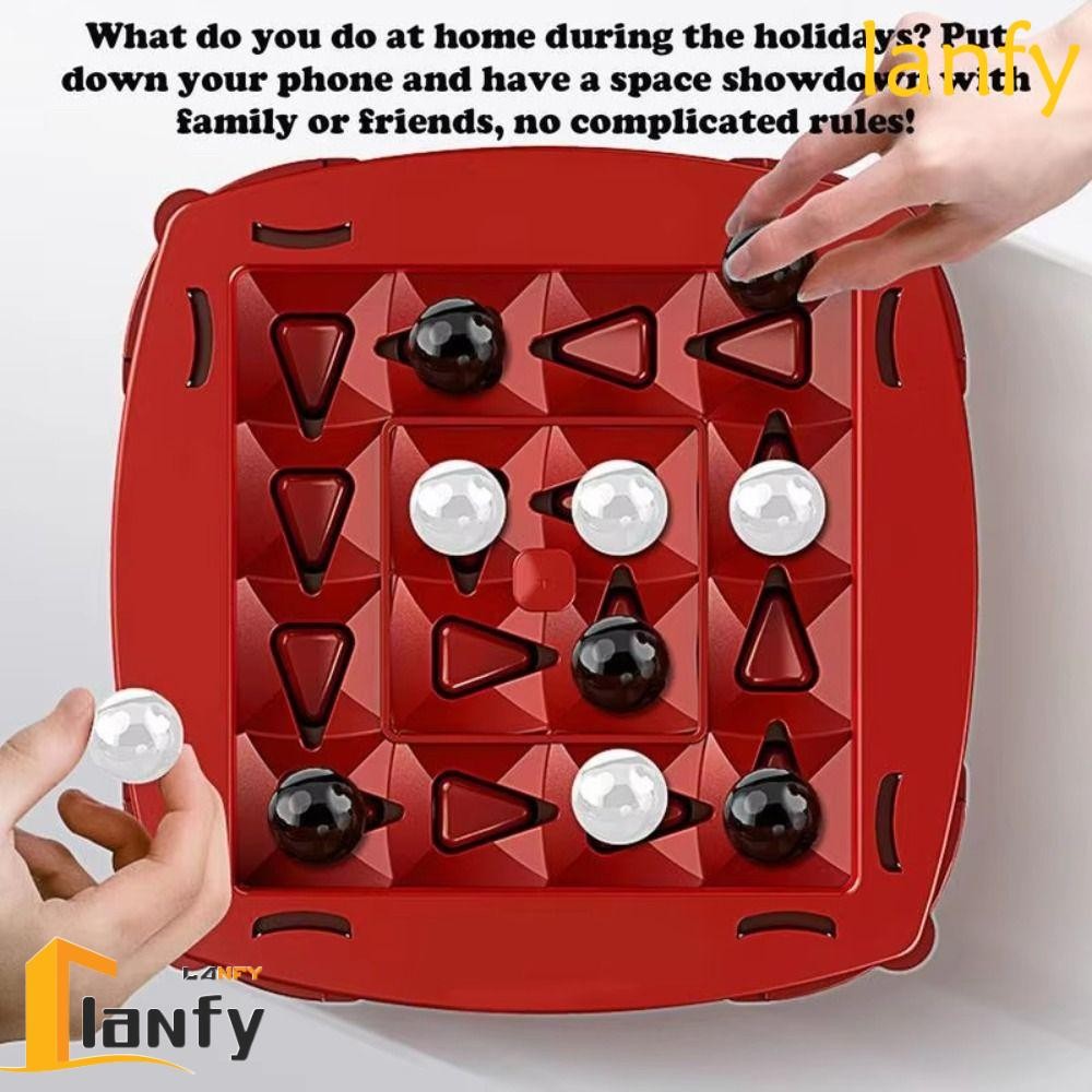 LANFY Four in A Row Game, Educational Interactive Orbit Logic Board ...
