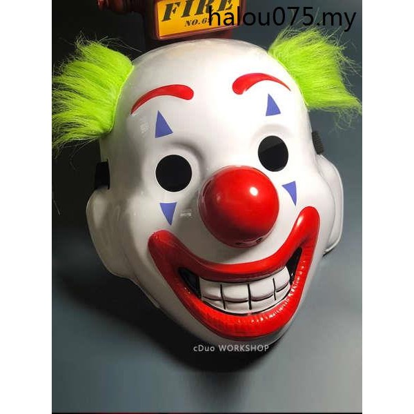 Joker joker Mask Full Face Plastic Horror Halloween DC Film Television ...