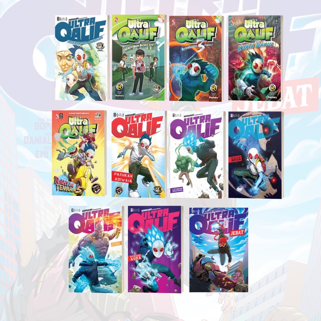 Ultra Qalif | Komik Pendidikan | Komik Kanak-Kanak | Shopee Malaysia
