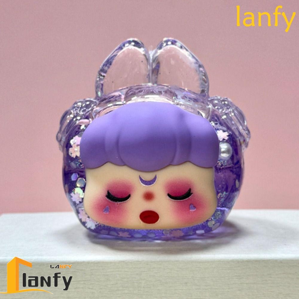 LANFY Jewelry Doll Desktop Ornaments, Rabbit Girl Shiny Candy Color ...