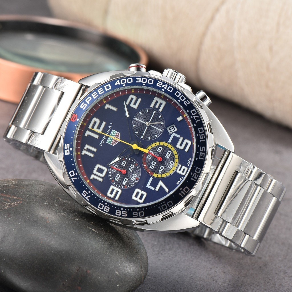 Tag TAG Howard New Style Creative Wrist Watch Three-Eye Chronograph ...