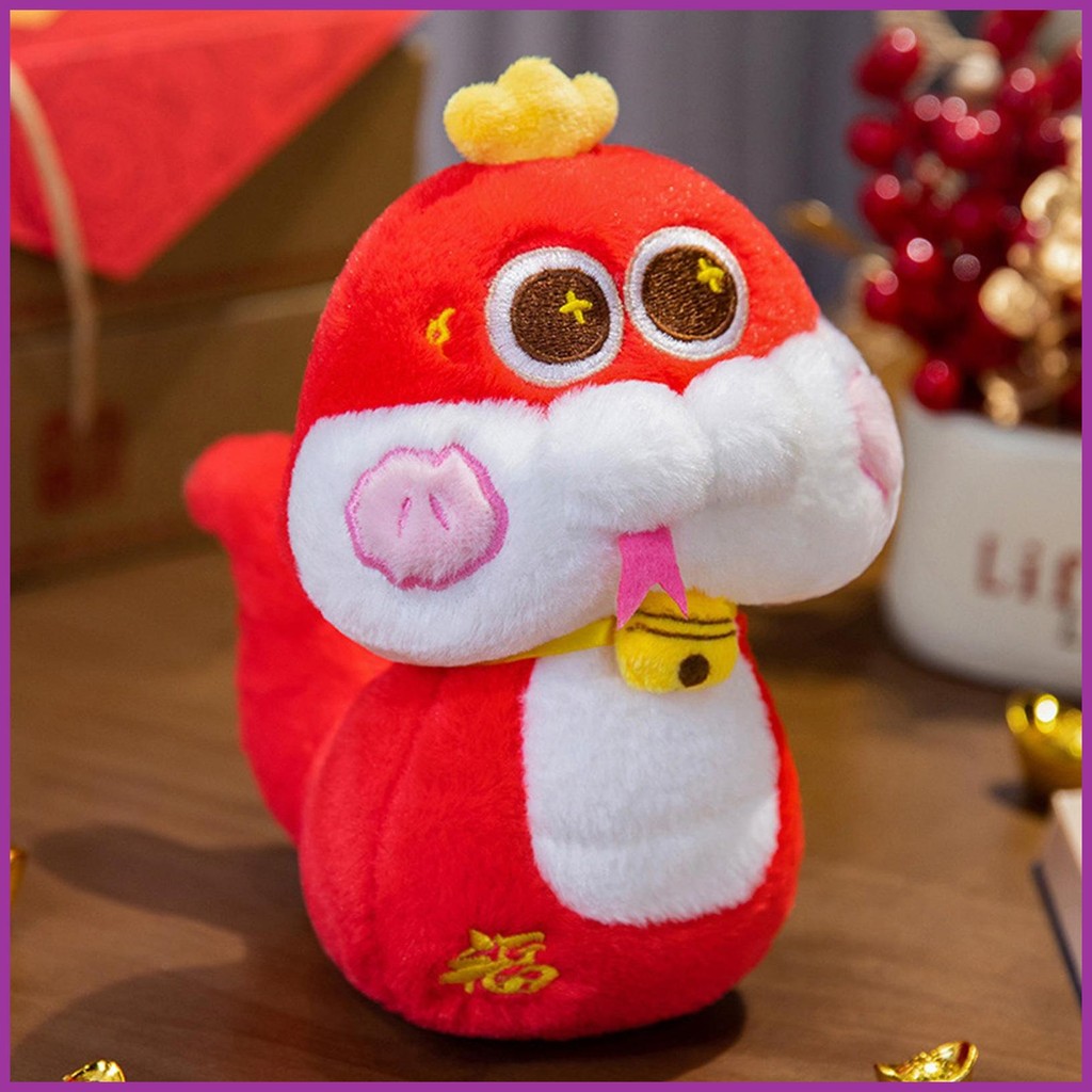 Cute Snake Plush Chinese New Year Snake Plush 11 Inch Chinese Snake ...