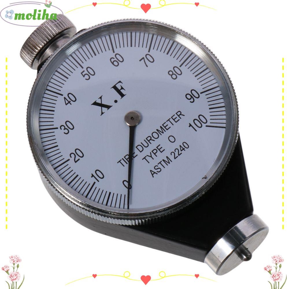 MOLIHA Hardness Tester Meter, Dial Value 0-100 Degrees Shore Type A/O/D ...