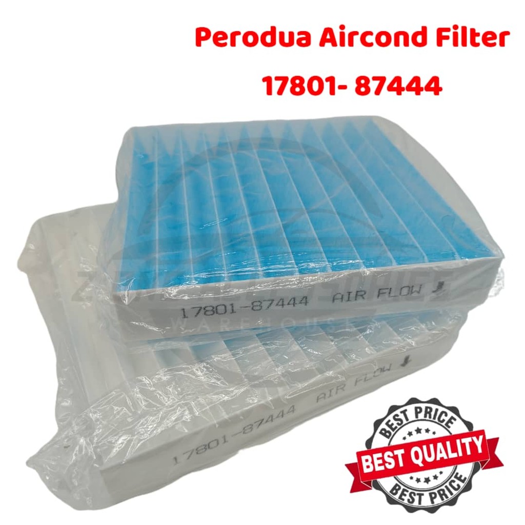 PERODUA 17801-87444 AIRCOND CABIN FILTER MYVI / AXIA / BEZZA / ALZA ...