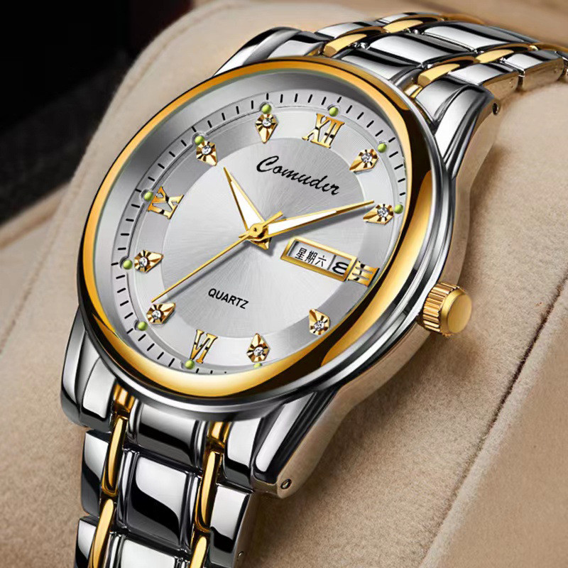 Genuine Swiss Automatic Non-Mechanical Watch Watch Men Waterproof ...