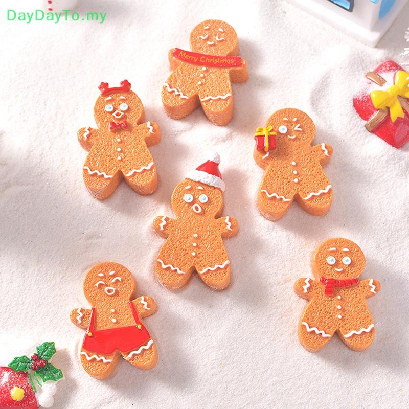 DayDayTO Cute Christmas Gingerbread Man Decoration Creative Cartoon ...