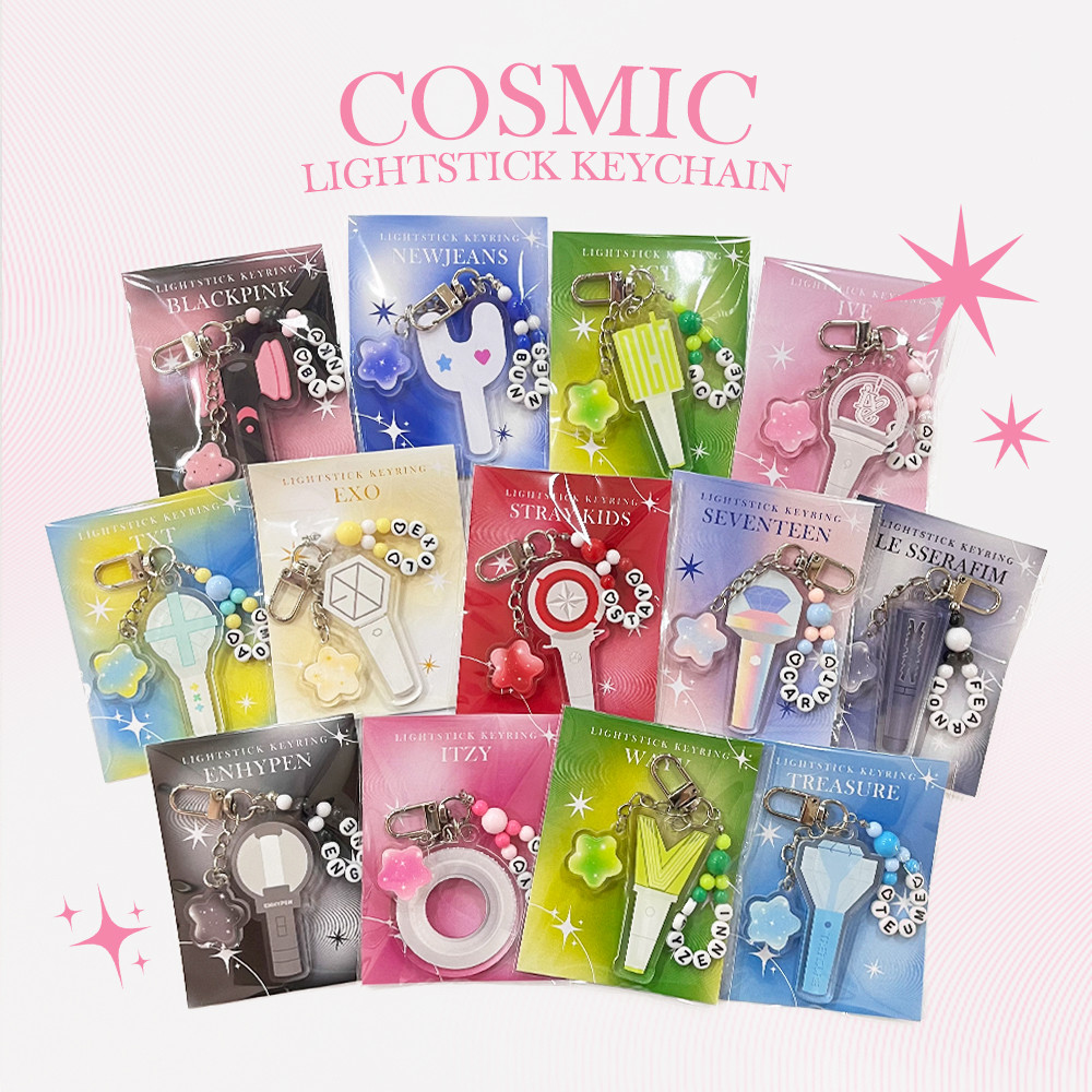 (FANMADE) Cosmic Kpop Lightstick Keychain | Shopee Malaysia
