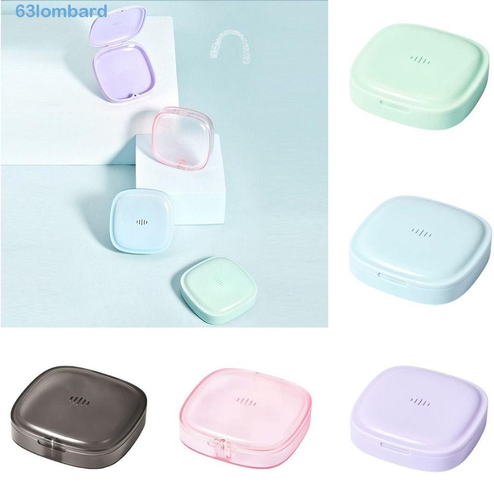 LOMBARD Orthodontic Retainer Case, Magnetic Closure Portable Braces ...