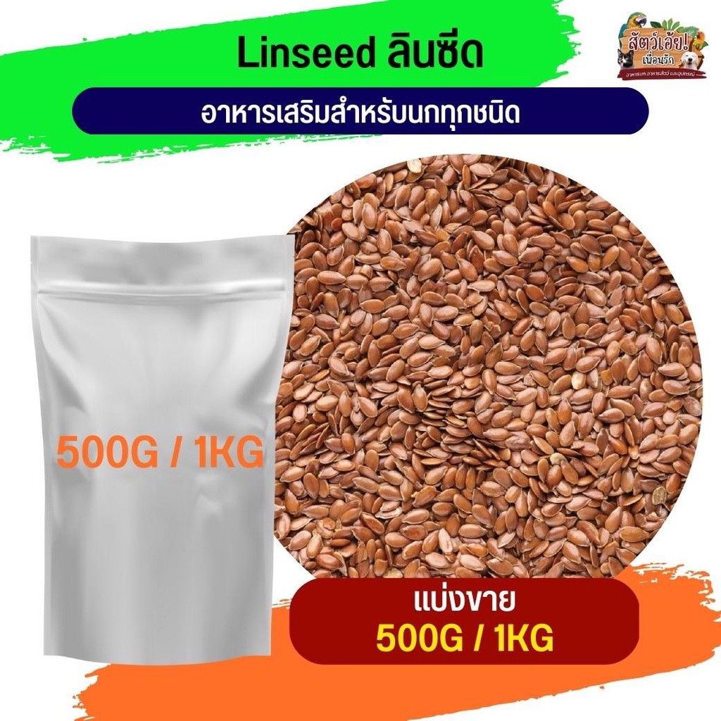 Linseed Small-Medium Beg Squirrel Hamster (Sold 500G/1KG) | Shopee Malaysia