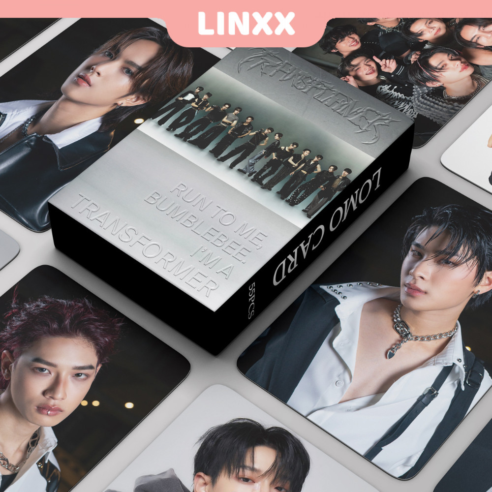 LINXX 55 Pcs BUS TRANSFORMER Album Lomo Card Kpop Photocards Postcards ...