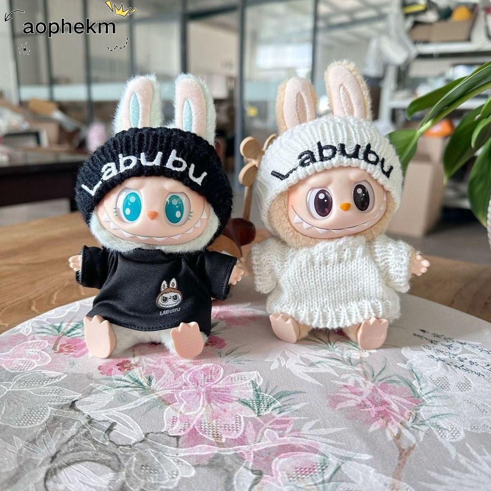 AOPHEKM Labubu Doll Clothes, Sit and Party Cartoon Labubu Skirt, Cute ...