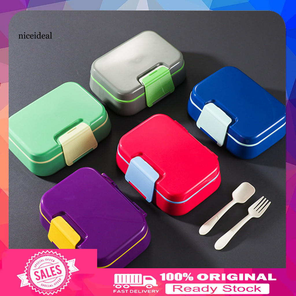 [Nice] Child-friendly Latch Design Lunch Box Salad and Dessert ...