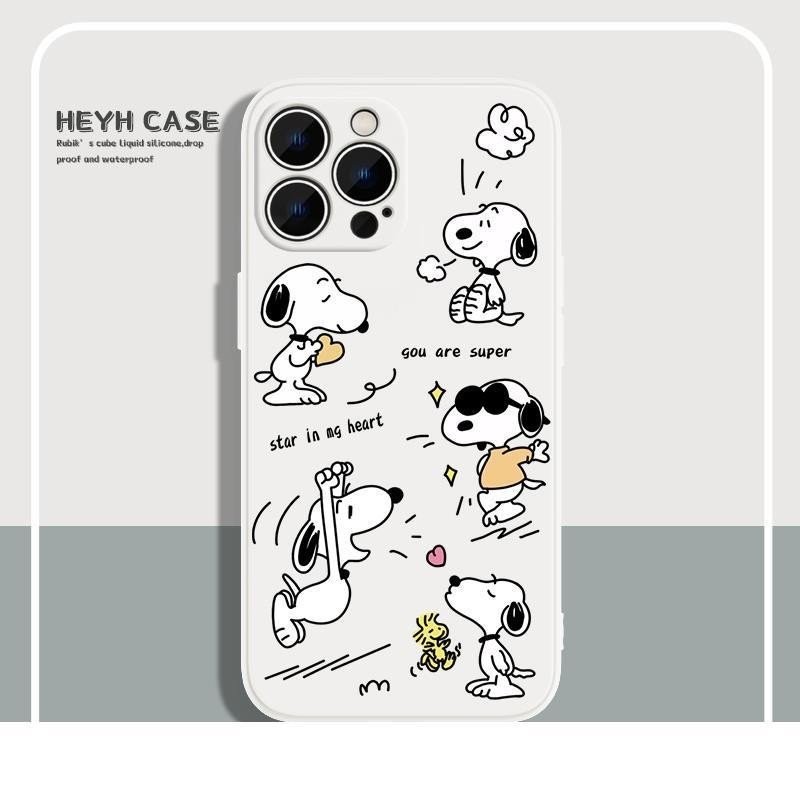 Street Wear Snoopy Cartoon Phone Case Painted Suitable for iPhone 4 4s ...
