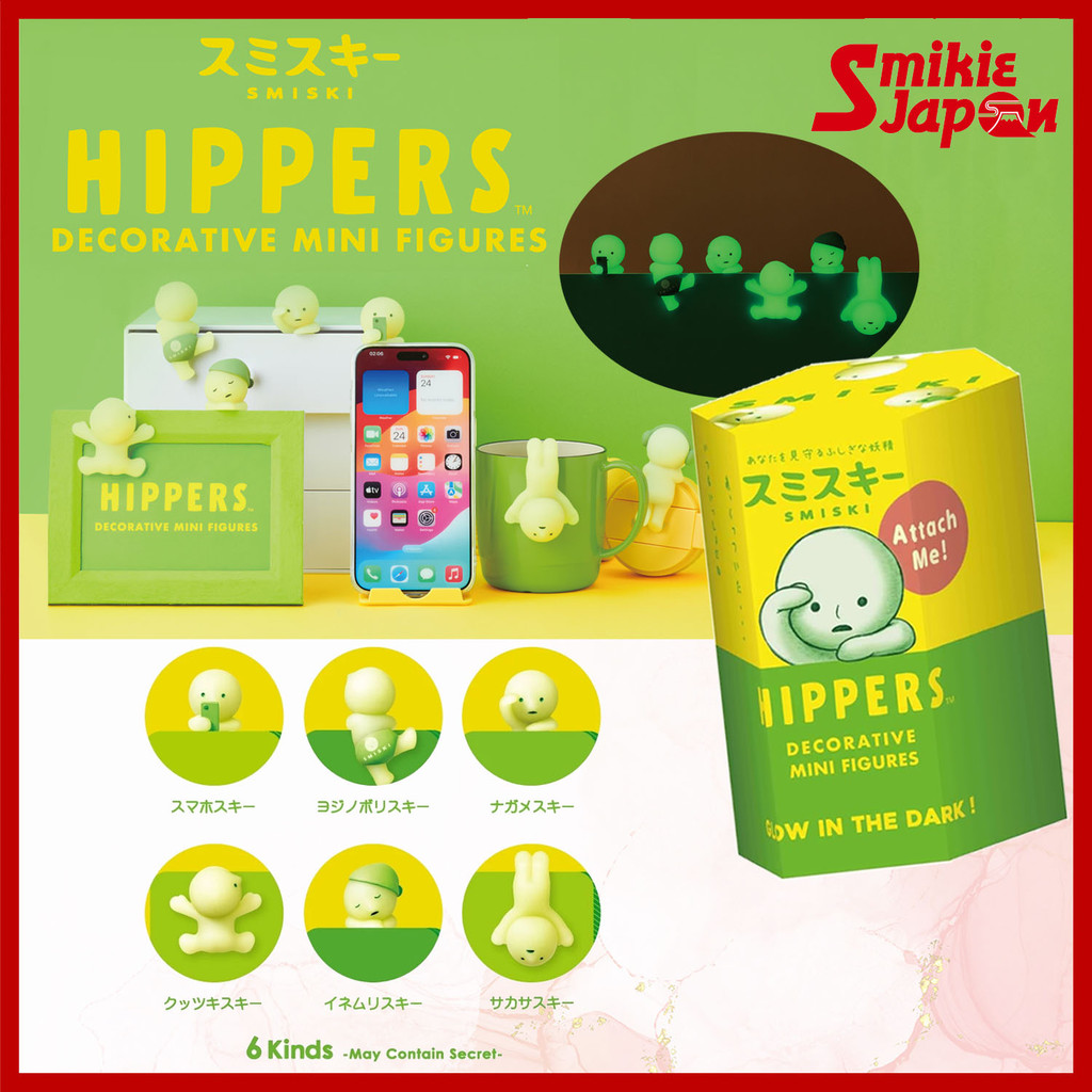 SMISKI HIPPERS 【Random Style 1 piece】 Decorative Mini Figure Phone ...