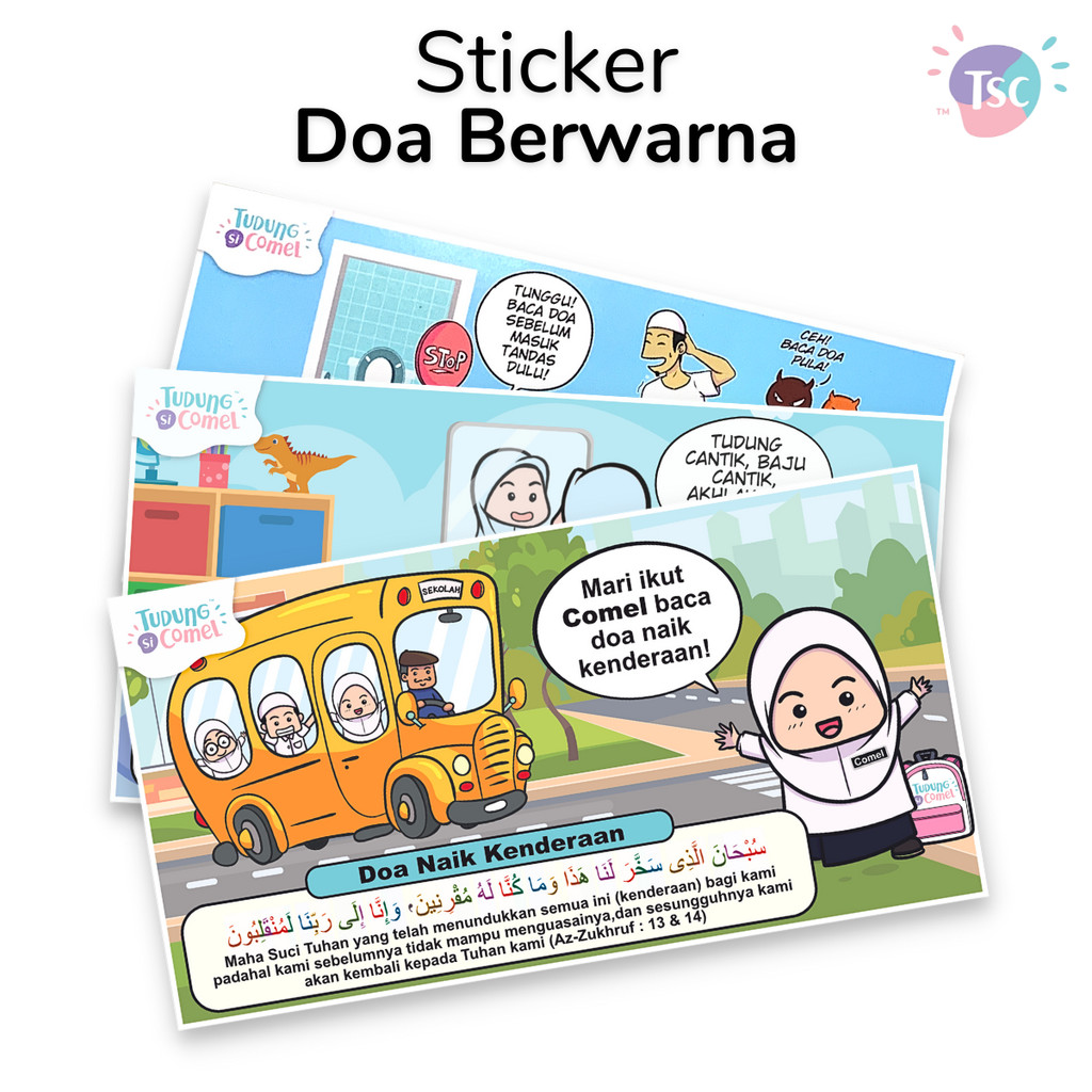 Sticker Doa by TudungSiComel (Original) | Shopee Malaysia