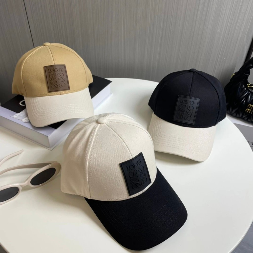 Loewe Hat New Style Baseball Cap Color Matching Cap Men Women Style ...