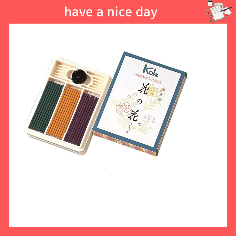 Nippon Kodo Perfume Incense Sticks – Floral Scent, 36 sticks included ...